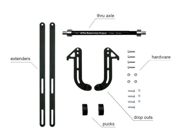 Fit Kit 705.R - for attaching a bike rack to front of bike | Old Man ...